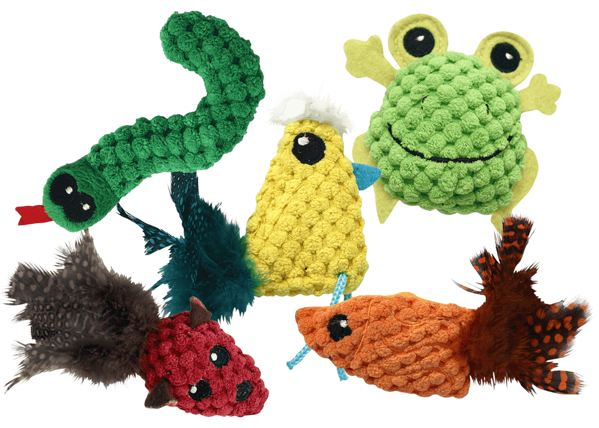 Multipet Knobby Knit Cat Toys - Assorted Types – Poudre Pet and Feed Supply