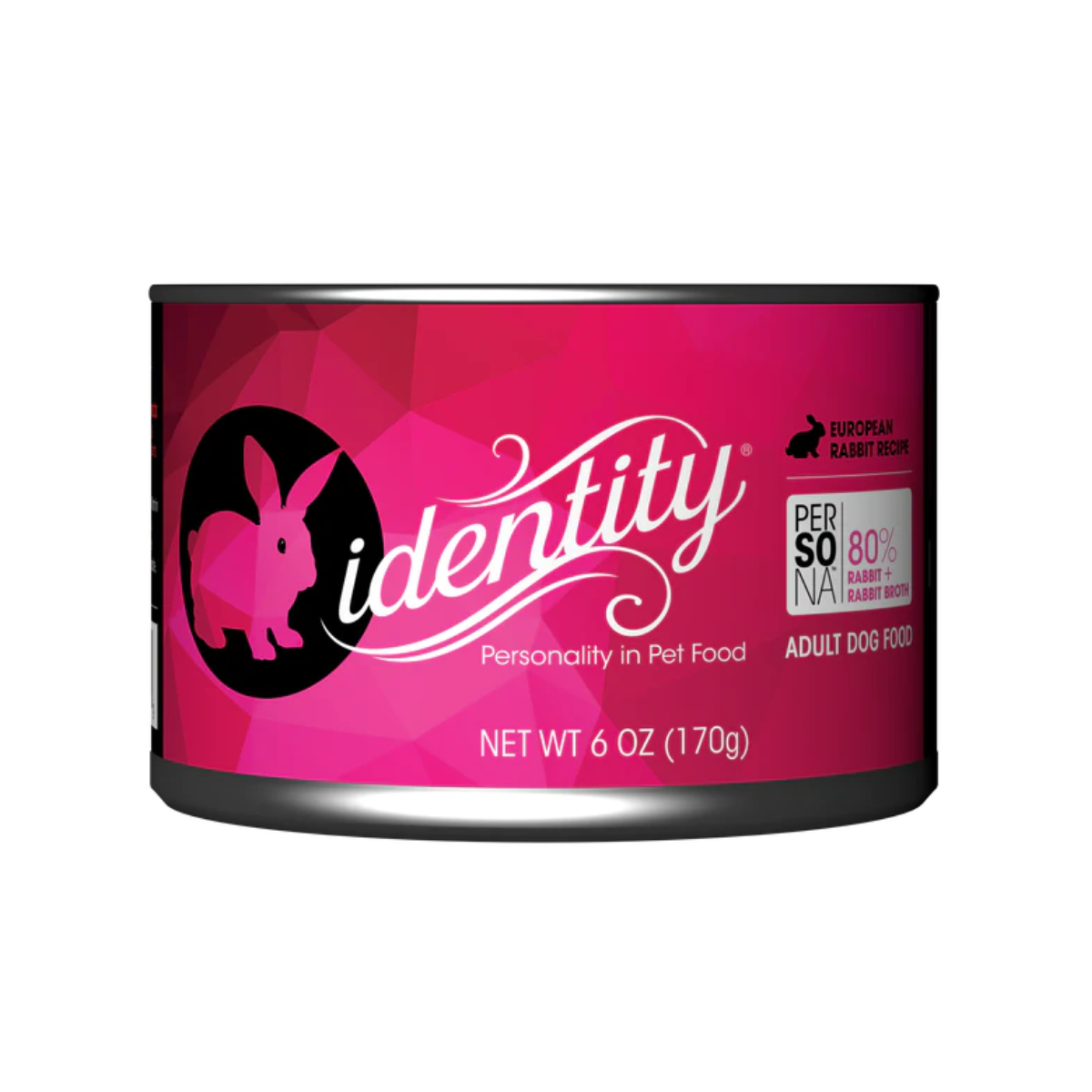 Identity Persona 80% European Rabbit & Rabbit Broth Pate Wet Dog Food ...