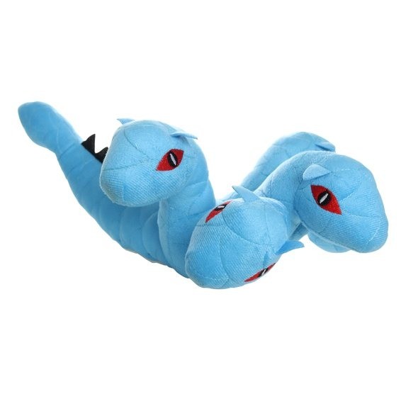 Tuffy's Mighty Dragon Hydra, Plush Squeaky Dog Toy – Poudre Pet and ...