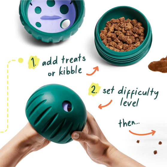 Woof Walkabout Treat Puzzle Dog Toy - Small – Poudre Pet and Feed Supply