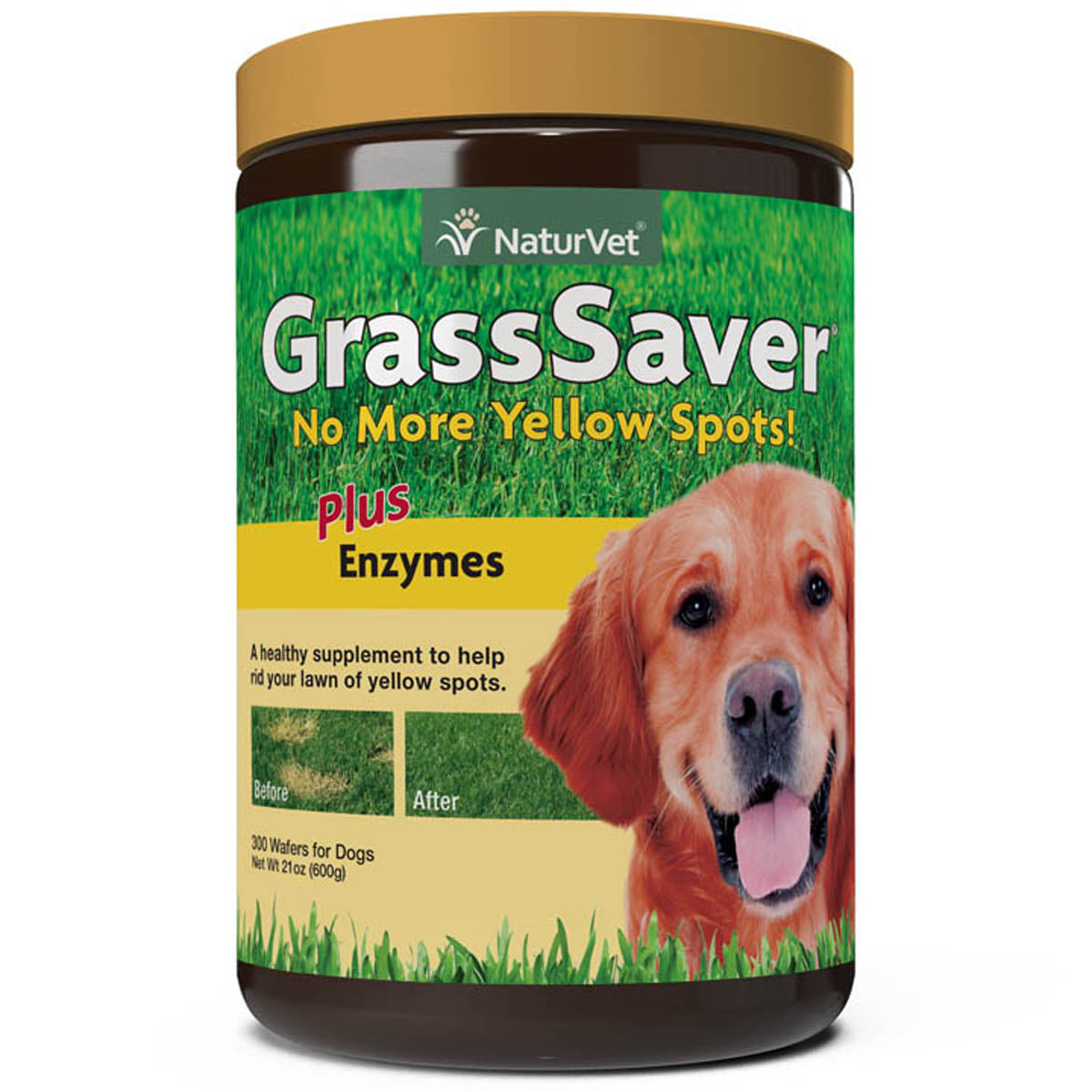 Naturvet GrassSaver Wafers 300Ct – Poudre Pet and Feed Supply