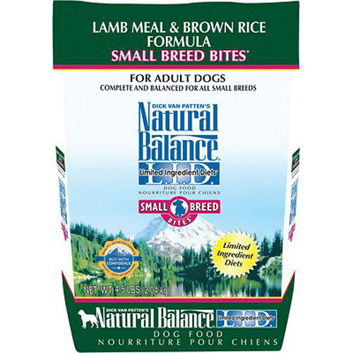 Natural Balance LID Limited Ingredient Small Breeds Dry Dog Food - Lam ...