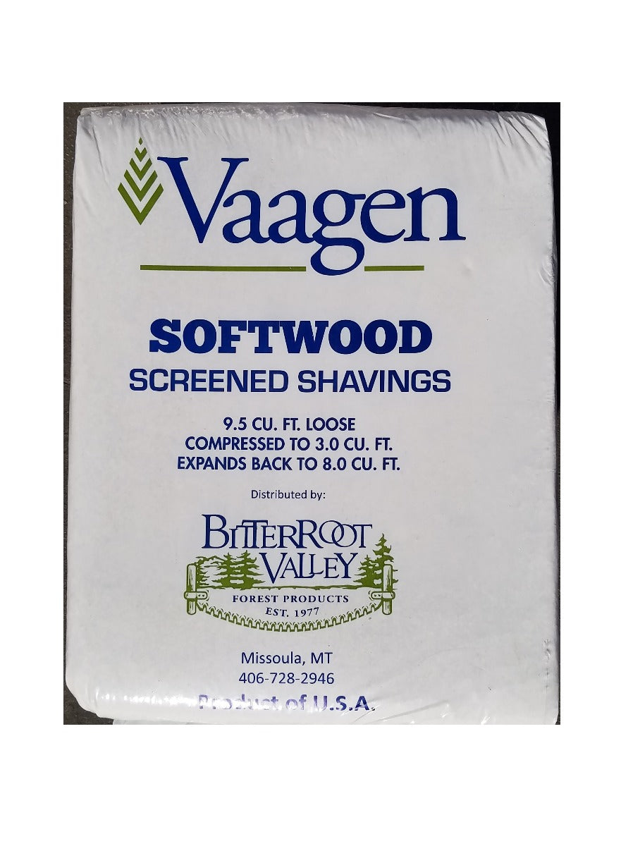 Bitterroot Valley Forest Product Bitterroot Softwood Shavings 8 Cubic ...