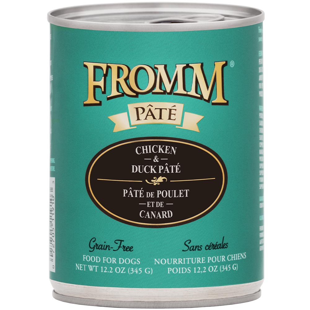 Fromm Gold Chicken & Duck Pate Wet Dog Food 12.2oz – Poudre Pet and ...