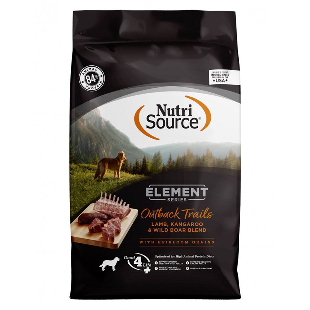 Nutrisource Element Series Outback Trails Recipe Dry Dog Food 12lb Bag ...